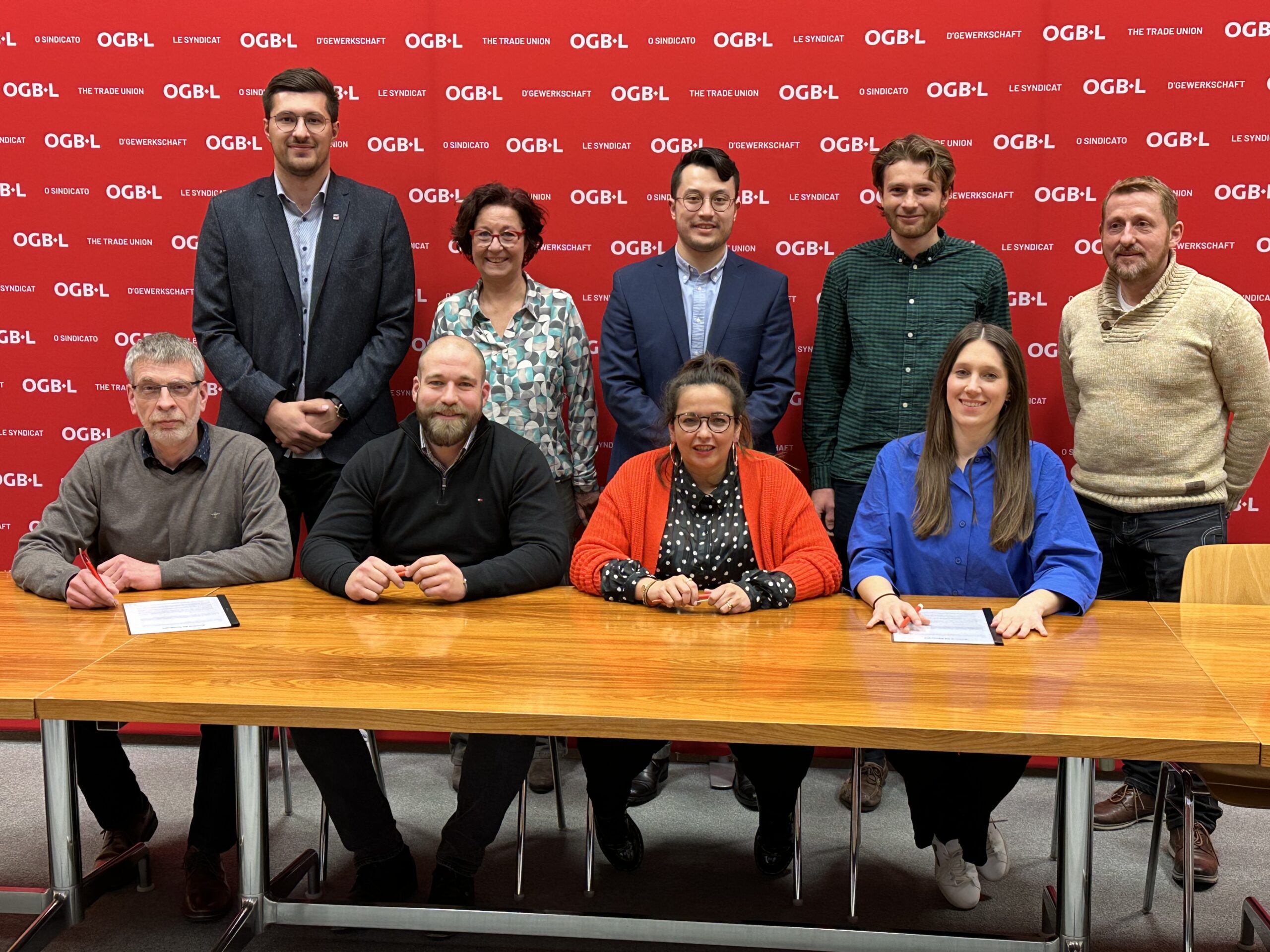 L'OGBL et l'ALMEVS signent un accord de coopération - OGBL